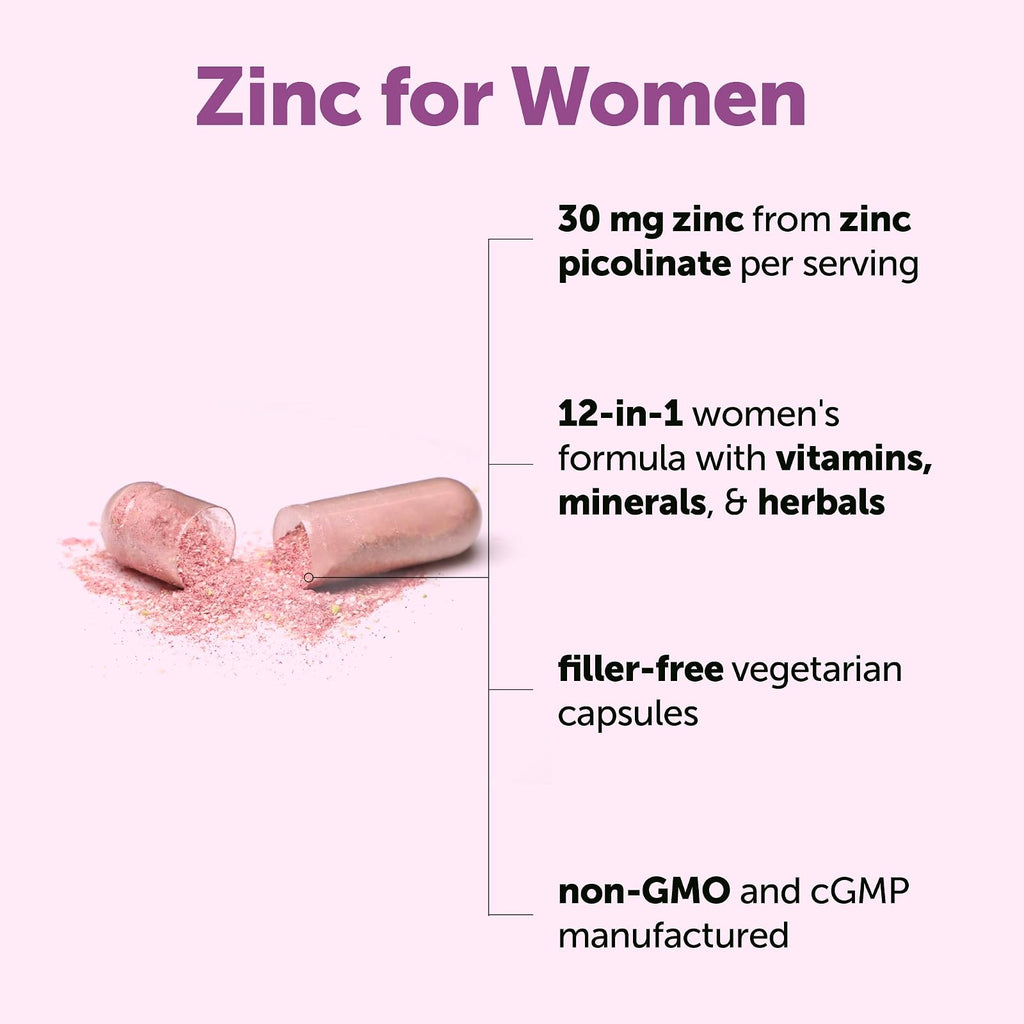 Vegetarian zinc picolinate capsules
