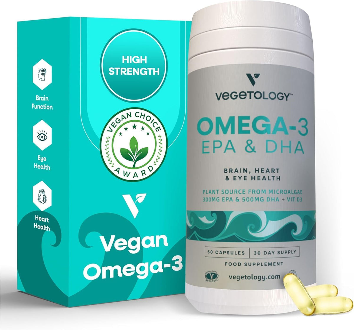 VEGETOLOGY vegan fish oil supplement
