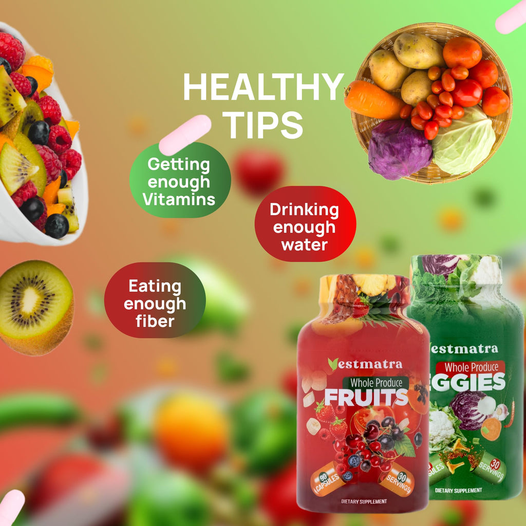 veggie and fruit blended supplements for health