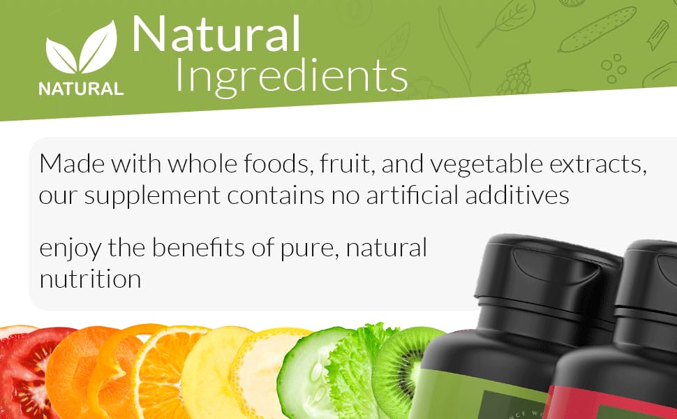 veggie and fruit blended vitamin benefits