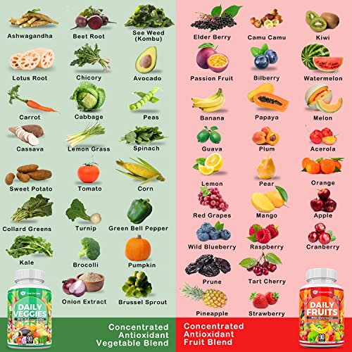 veggie and fruit supplement for wellness