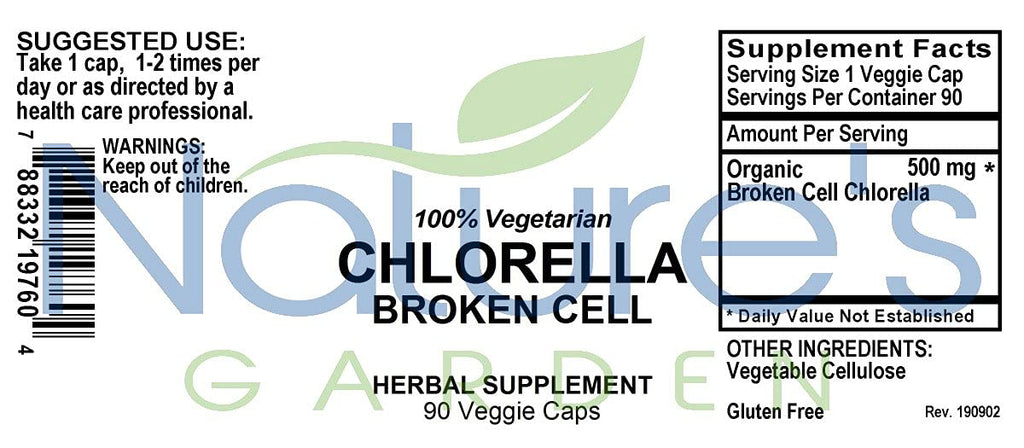 veggie caps with chlorella vulgaris