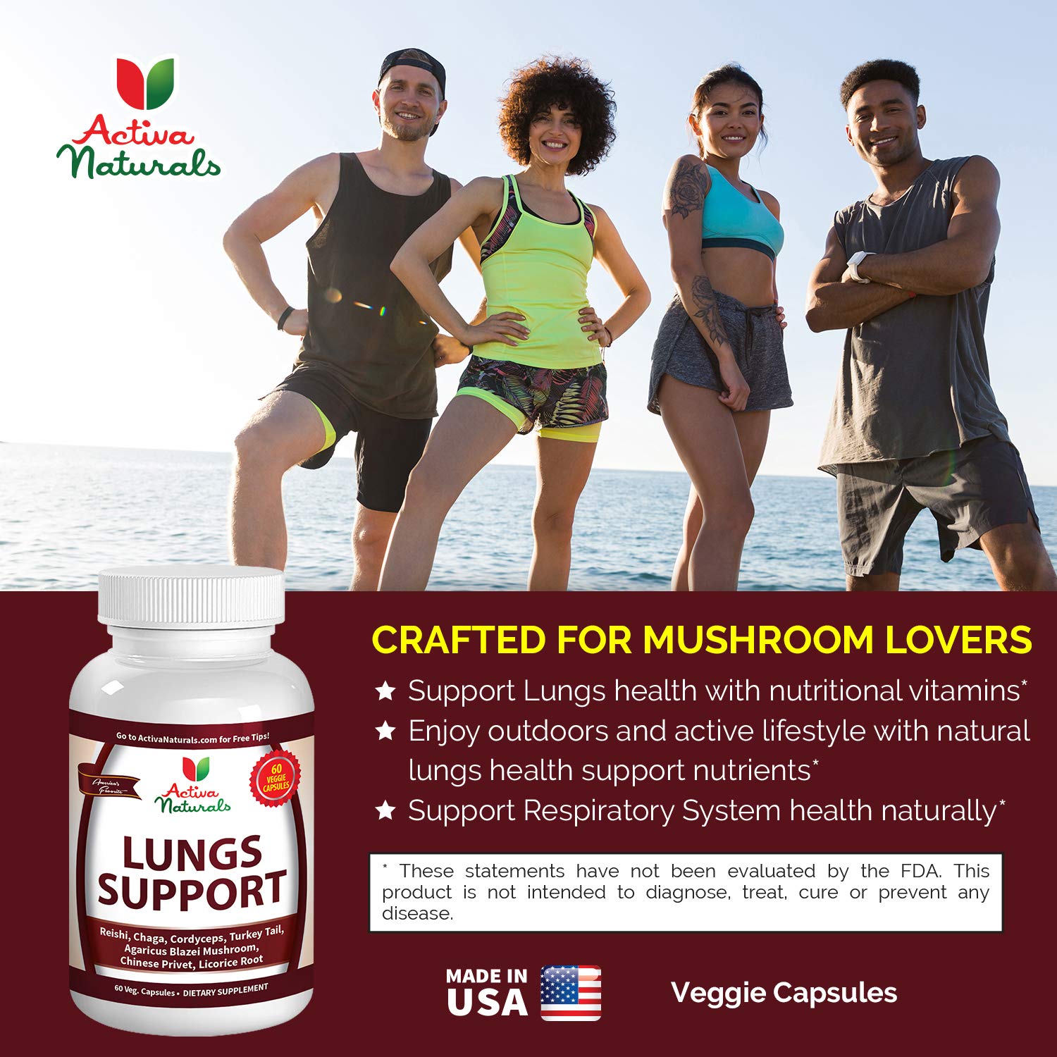 veggie caps with medicinal mushrooms