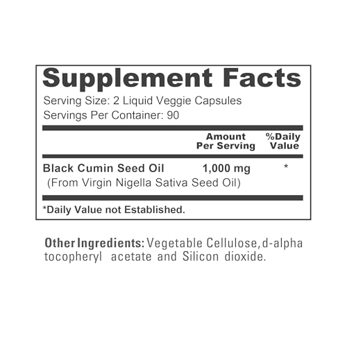 veggie capsules for black cumin oil