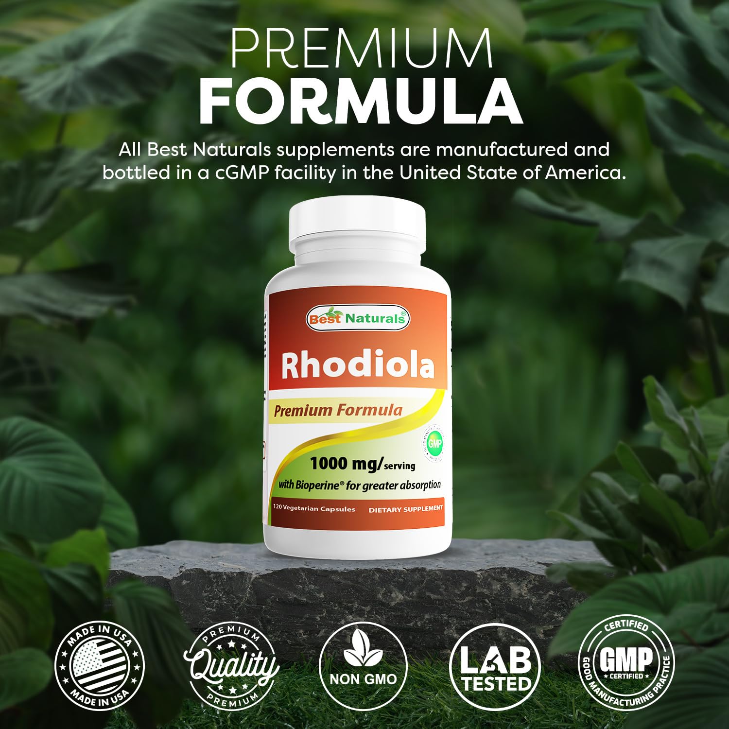 veggie capsules for daily rhodiola intake