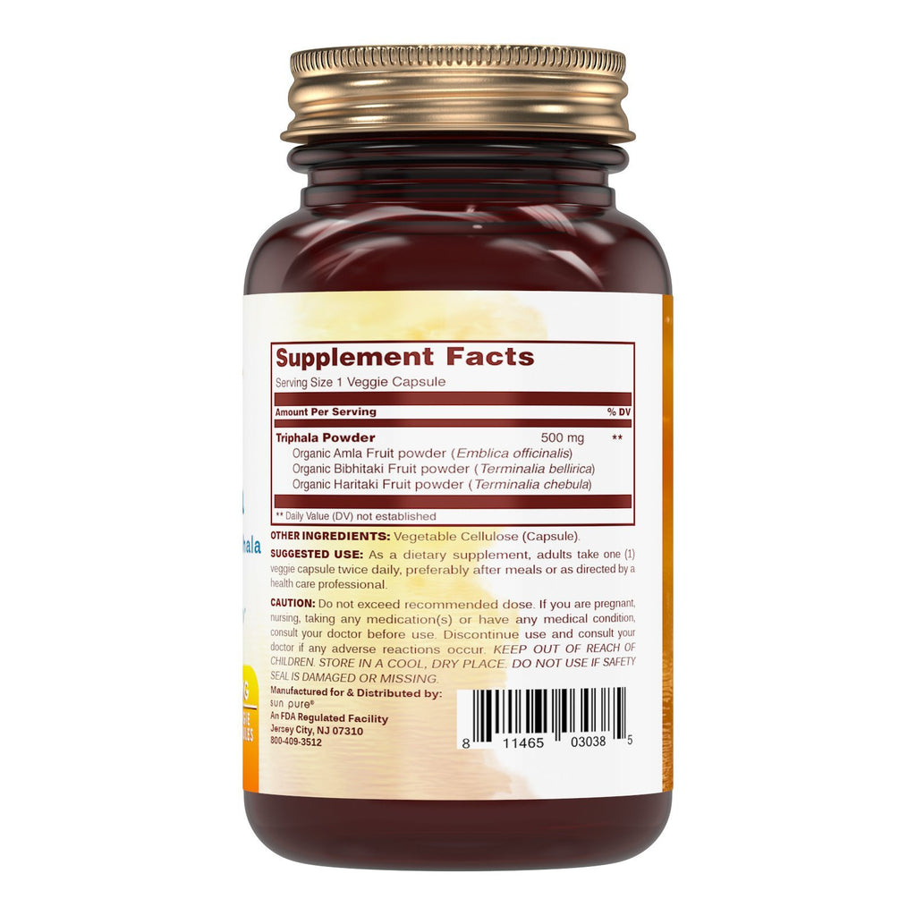 veggie capsules for daily triphala support