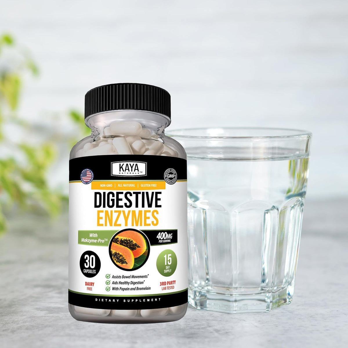 veggie capsules for digestive wellness