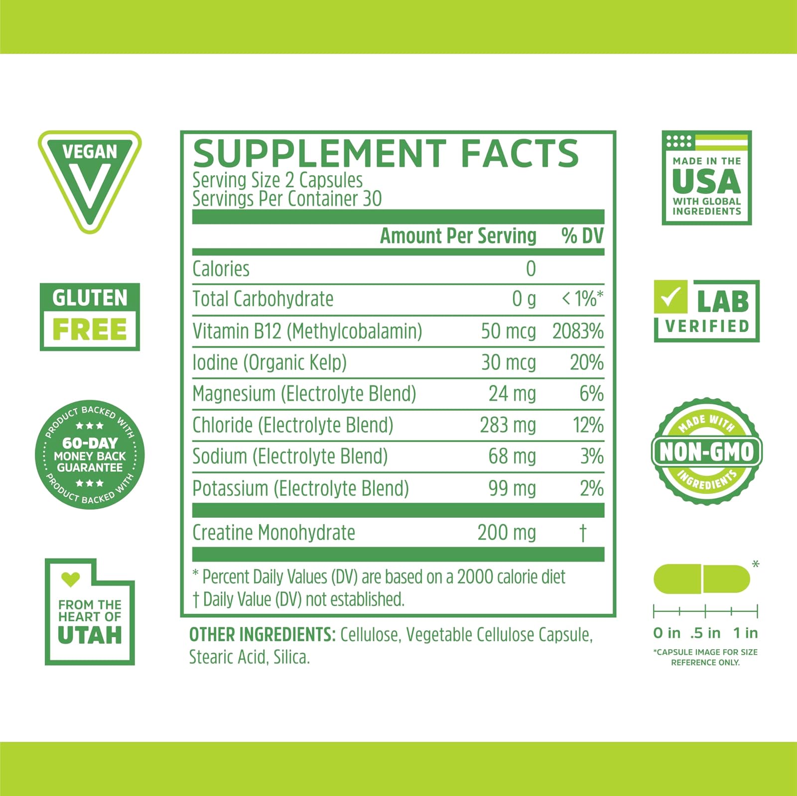 veggie capsules for electrolyte balance