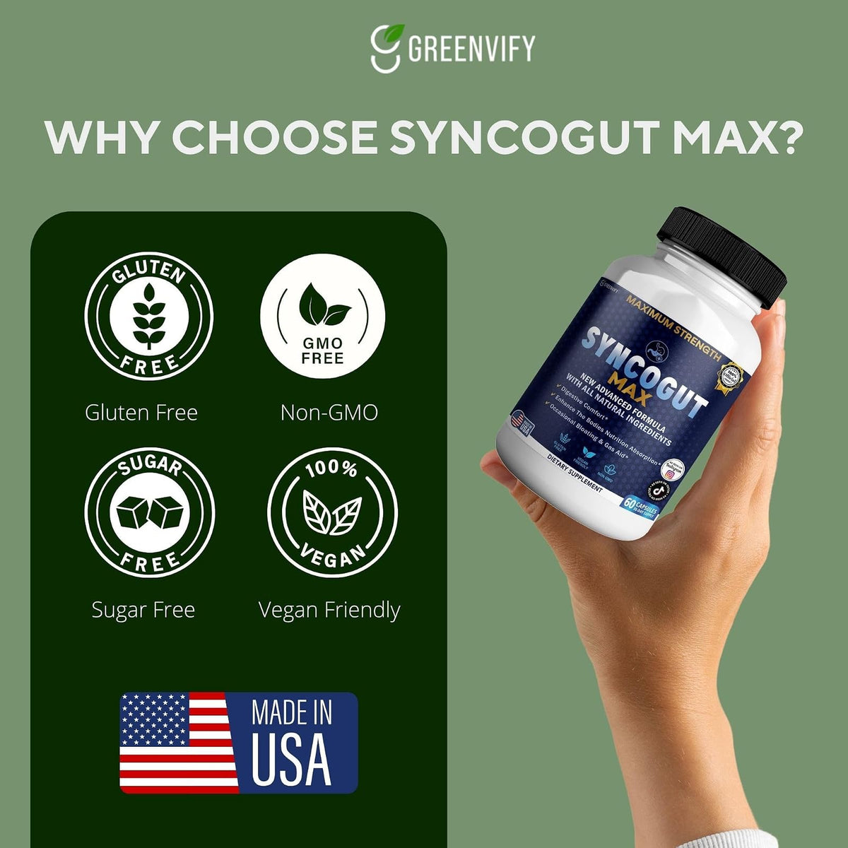 veggie capsules for gut health