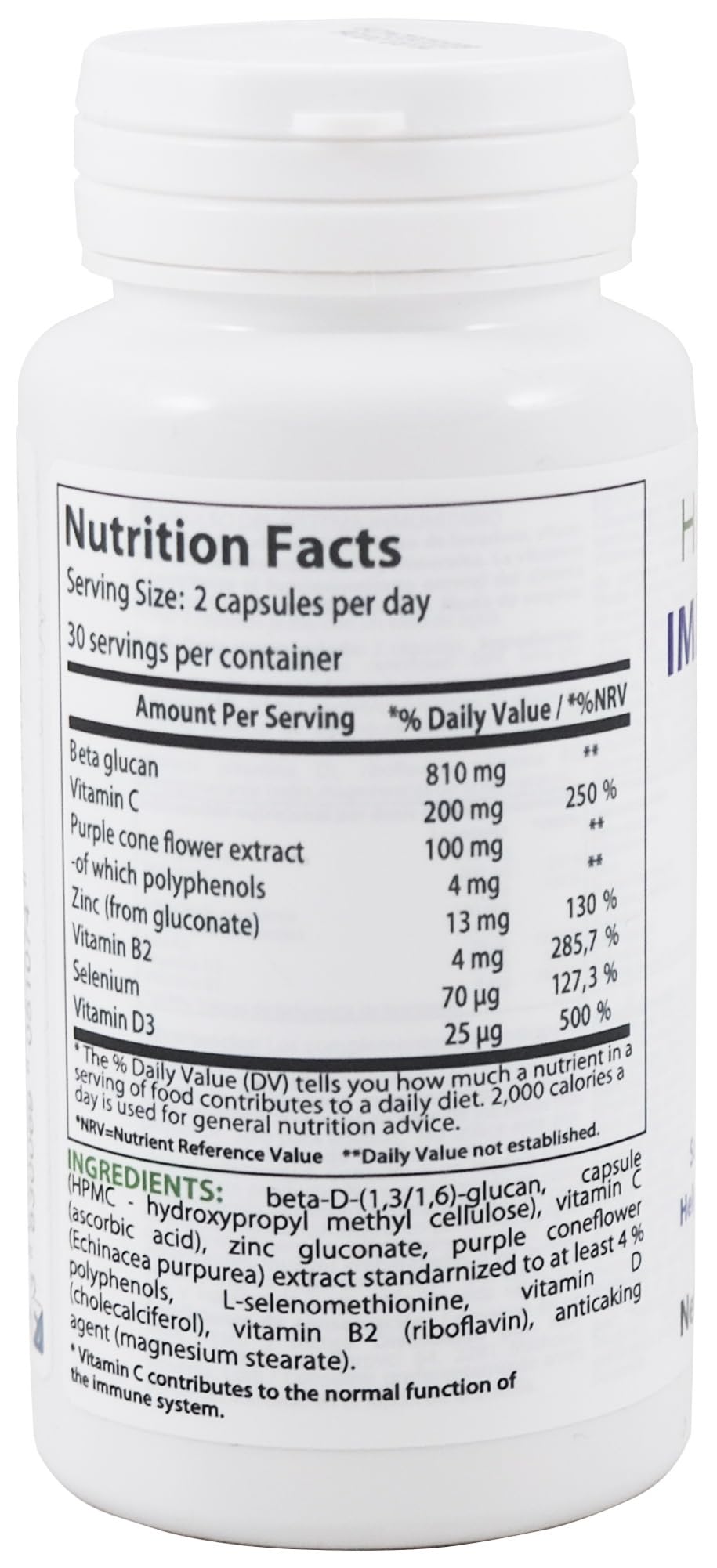 veggie capsules for immune health