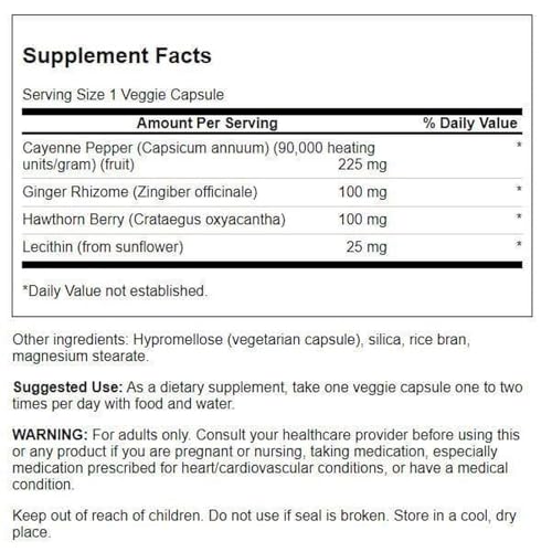 veggie capsules for improved circulation
