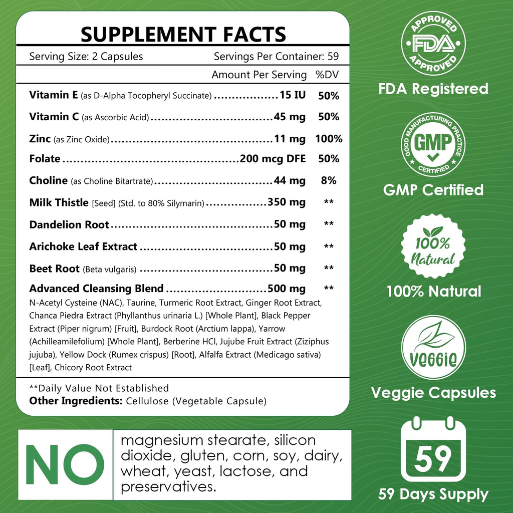 veggie capsules for liver support