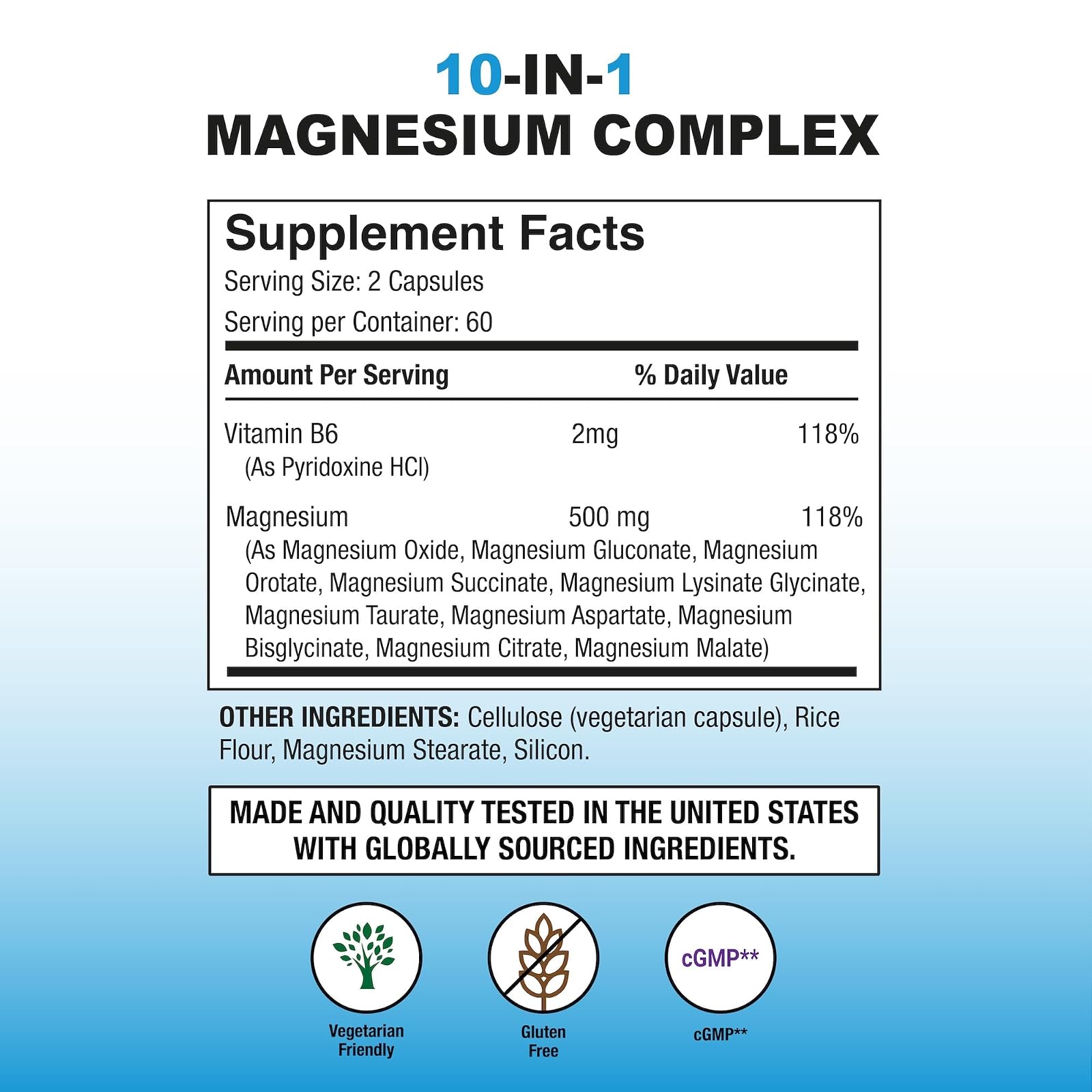 veggie capsules for magnesium support