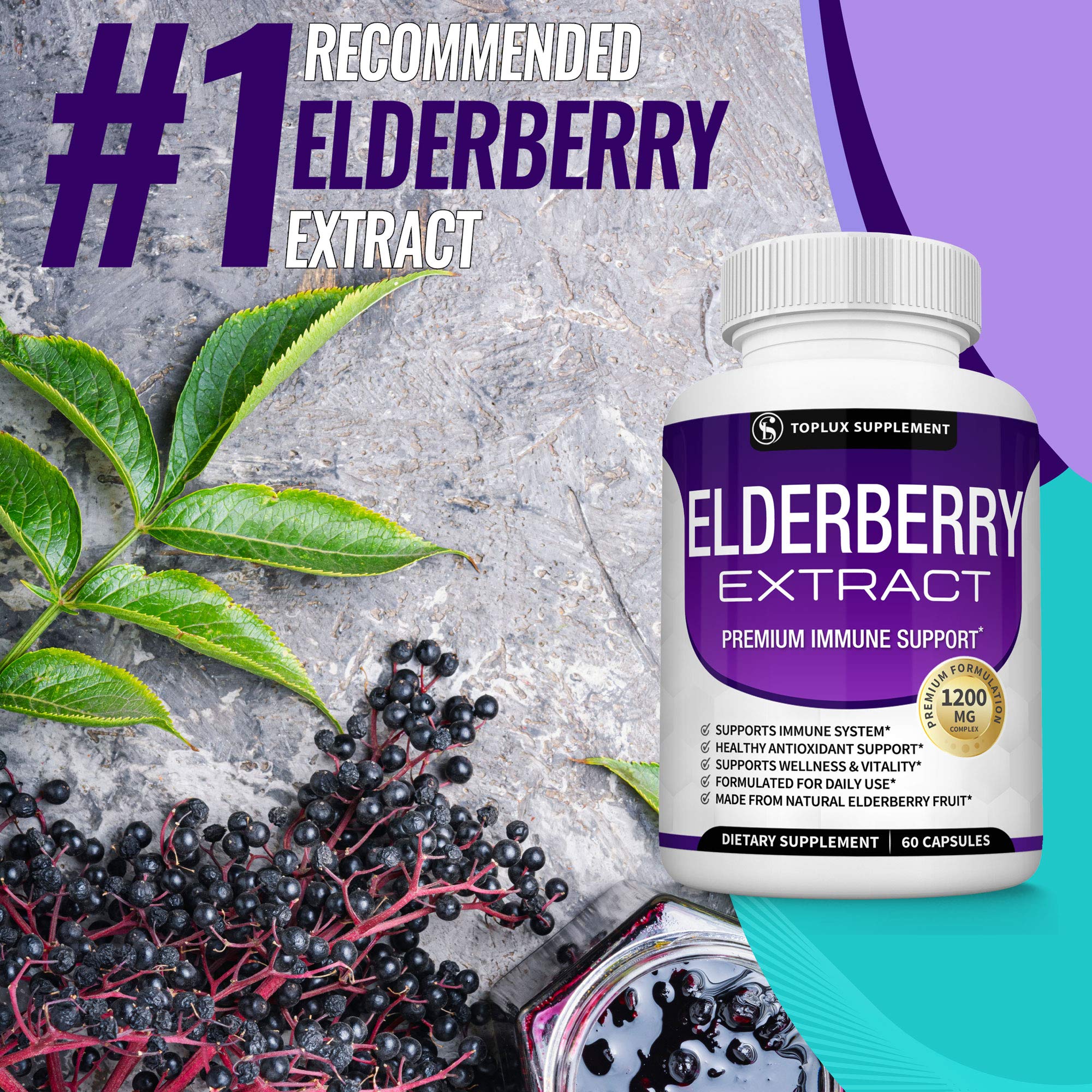 veggie capsules for natural elderberry benefits
