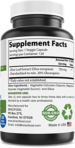 veggie capsules for olive leaf extract