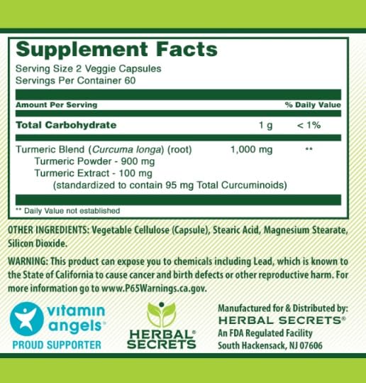veggie capsules for turmeric benefits