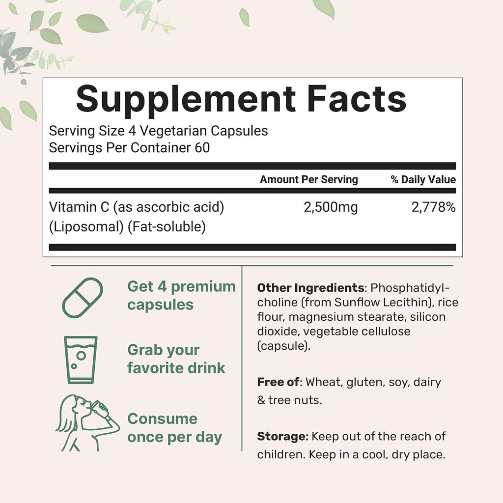 veggie capsules for vitamin c