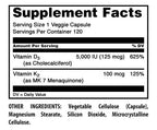 veggie capsules for vitamin k support