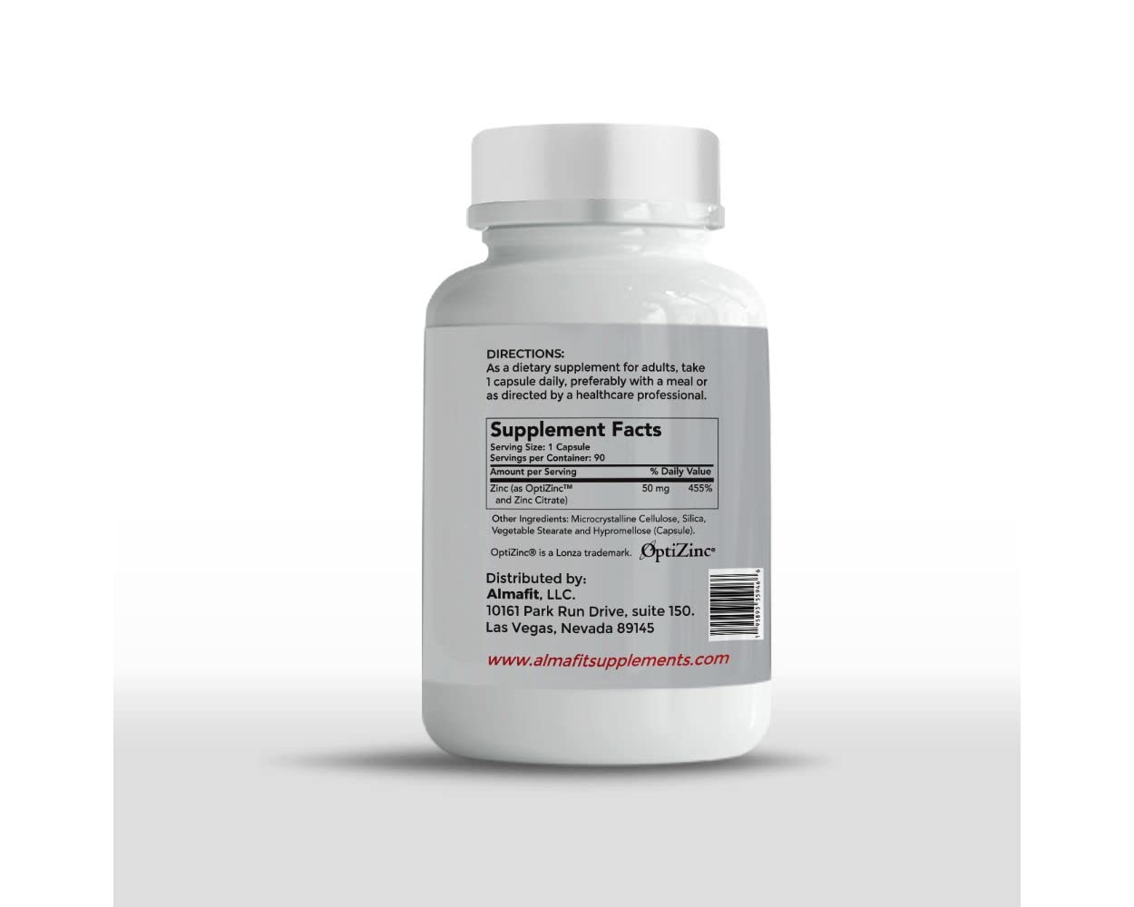 veggie capsules for zinc intake