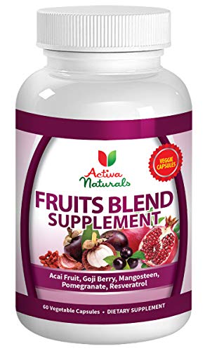 veggie capsules with acai and pomegranate
