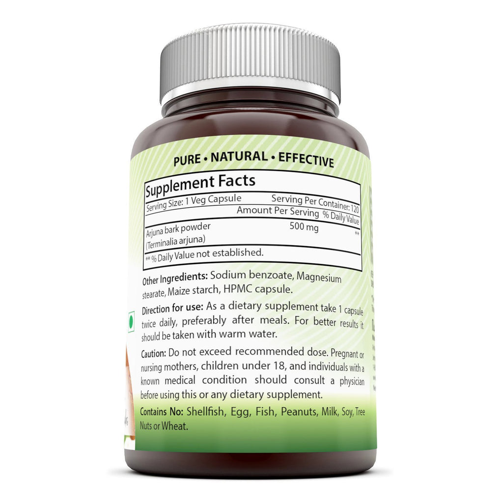 veggie capsules with arjuna extract