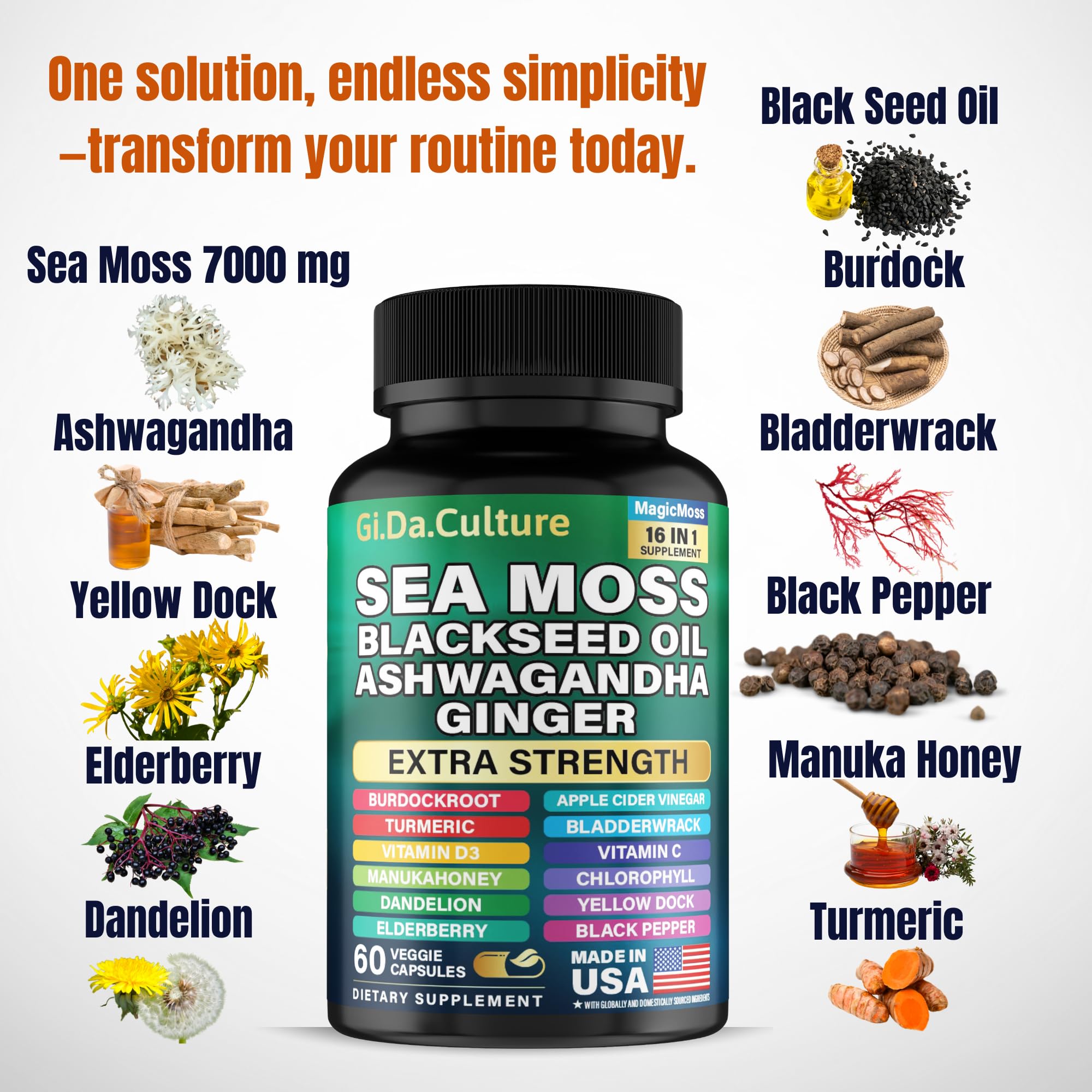 veggie capsules with black seed oil