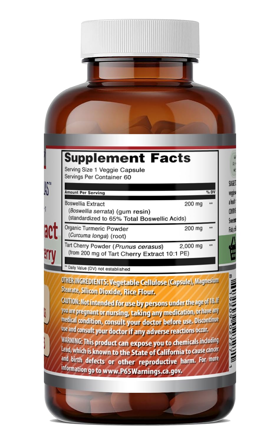 veggie capsules with boswellia serrata extract