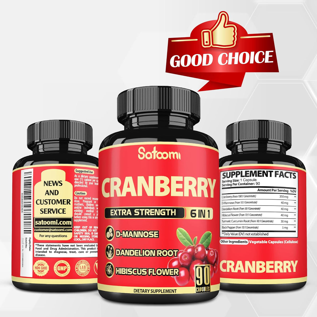 veggie capsules with cranberry extract