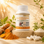 veggie capsules with glucosamine and turmeric