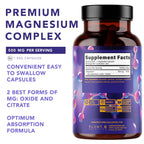 veggie capsules with magnesium complex