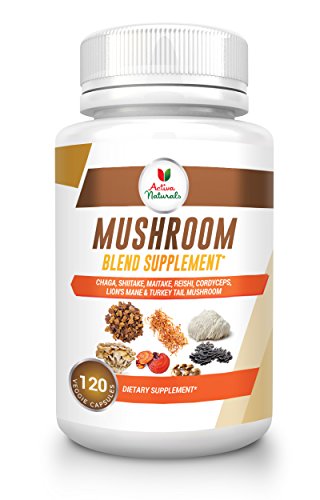 veggie capsules with medicinal mushrooms