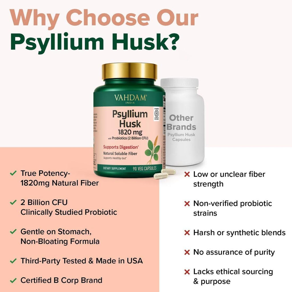 veggie capsules with psyllium husk