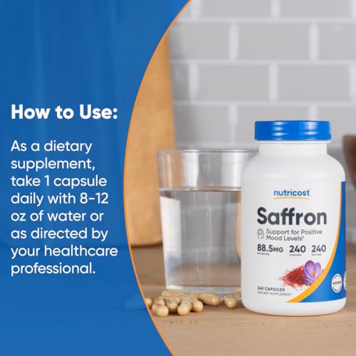 veggie capsules with saffron extract