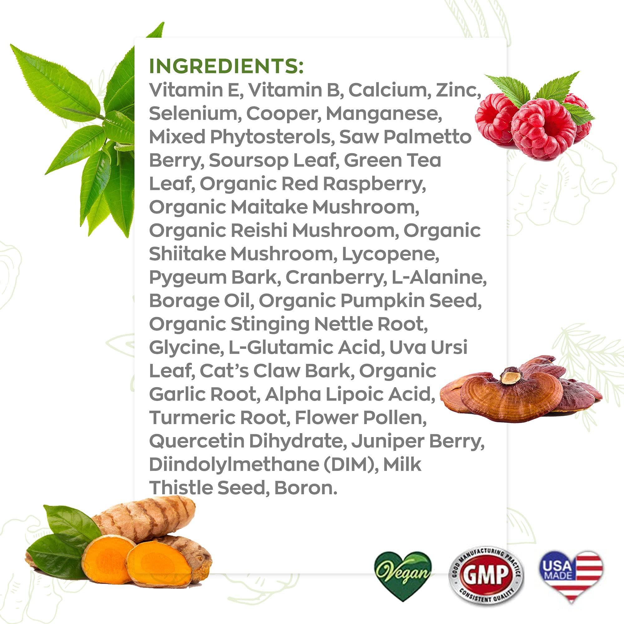 veggie capsules with saw palmetto