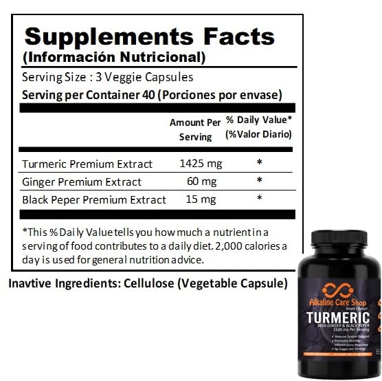 veggie capsules with turmeric extract