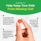Veggie fiber gummies for kids' wellness