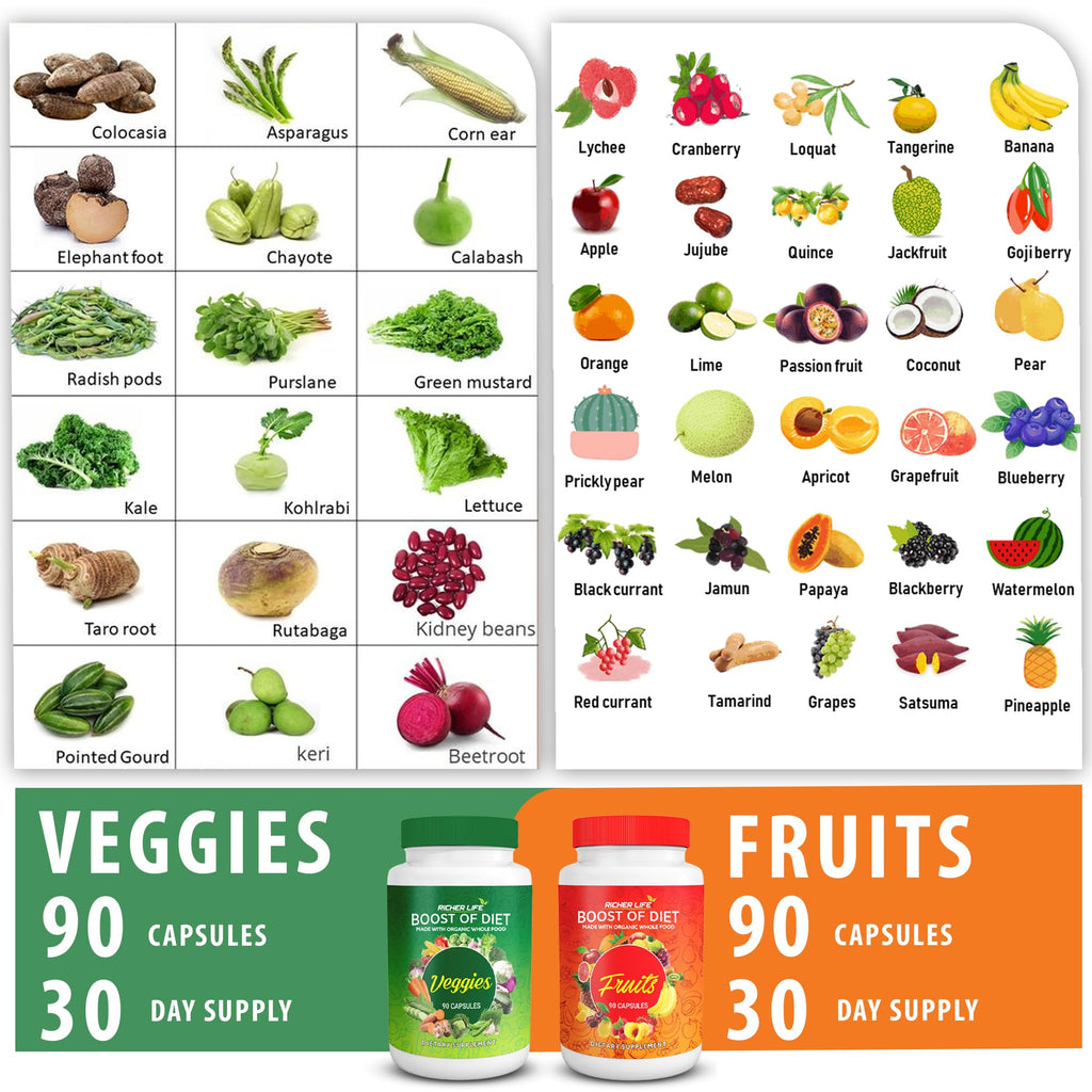 veggie-packed vitamin capsules