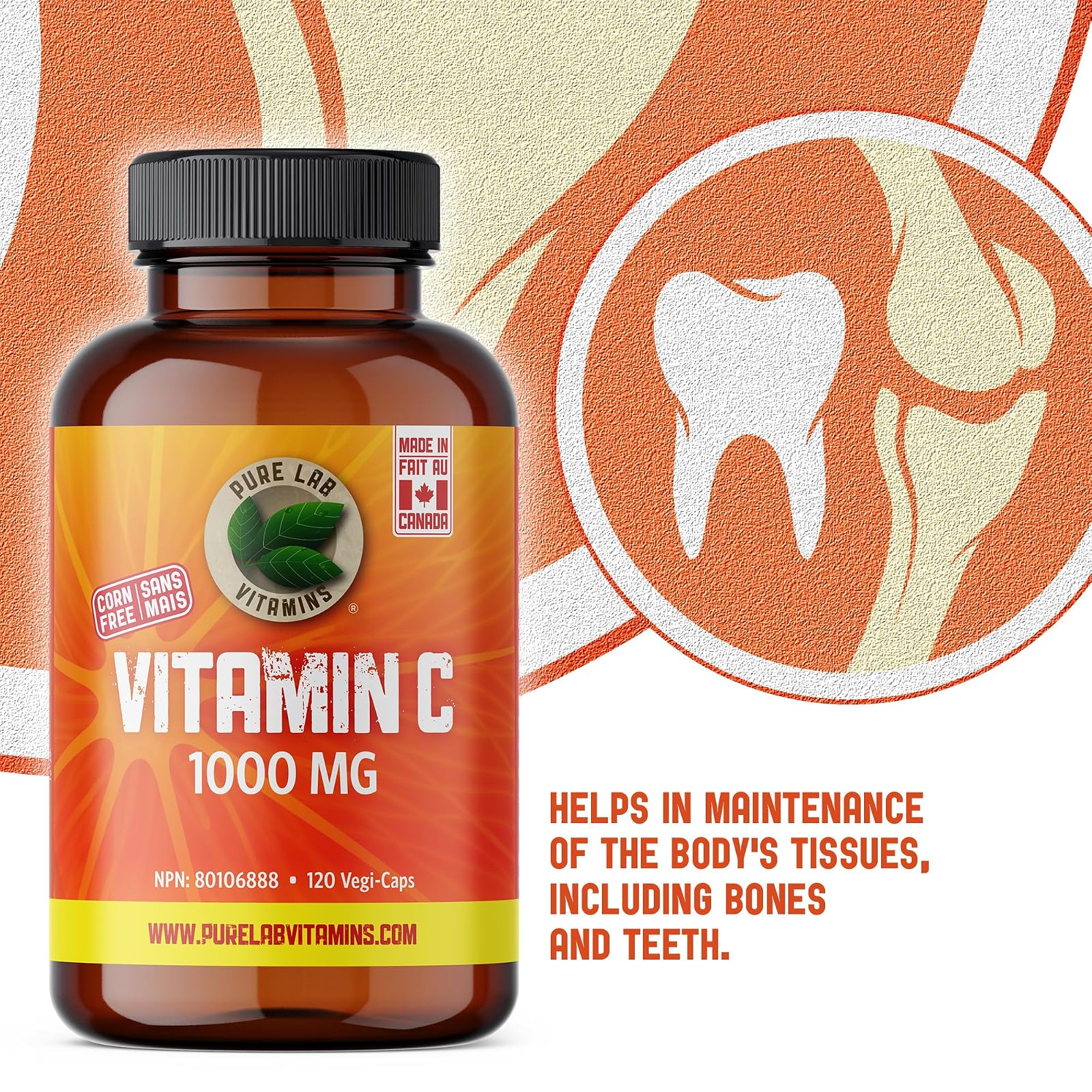 vegi-caps vitamin C for easy digestion