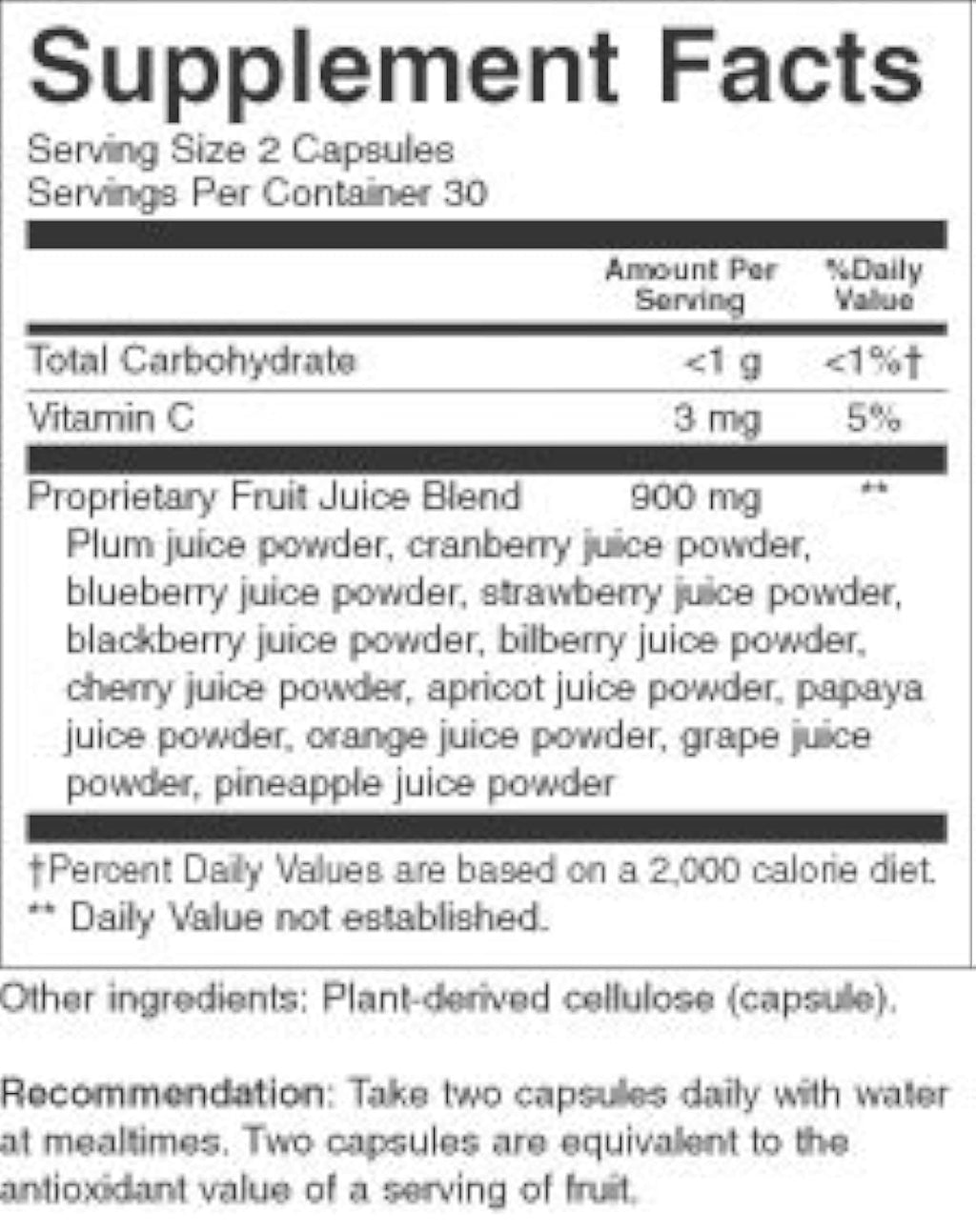 vegiCaps for optimal health boost