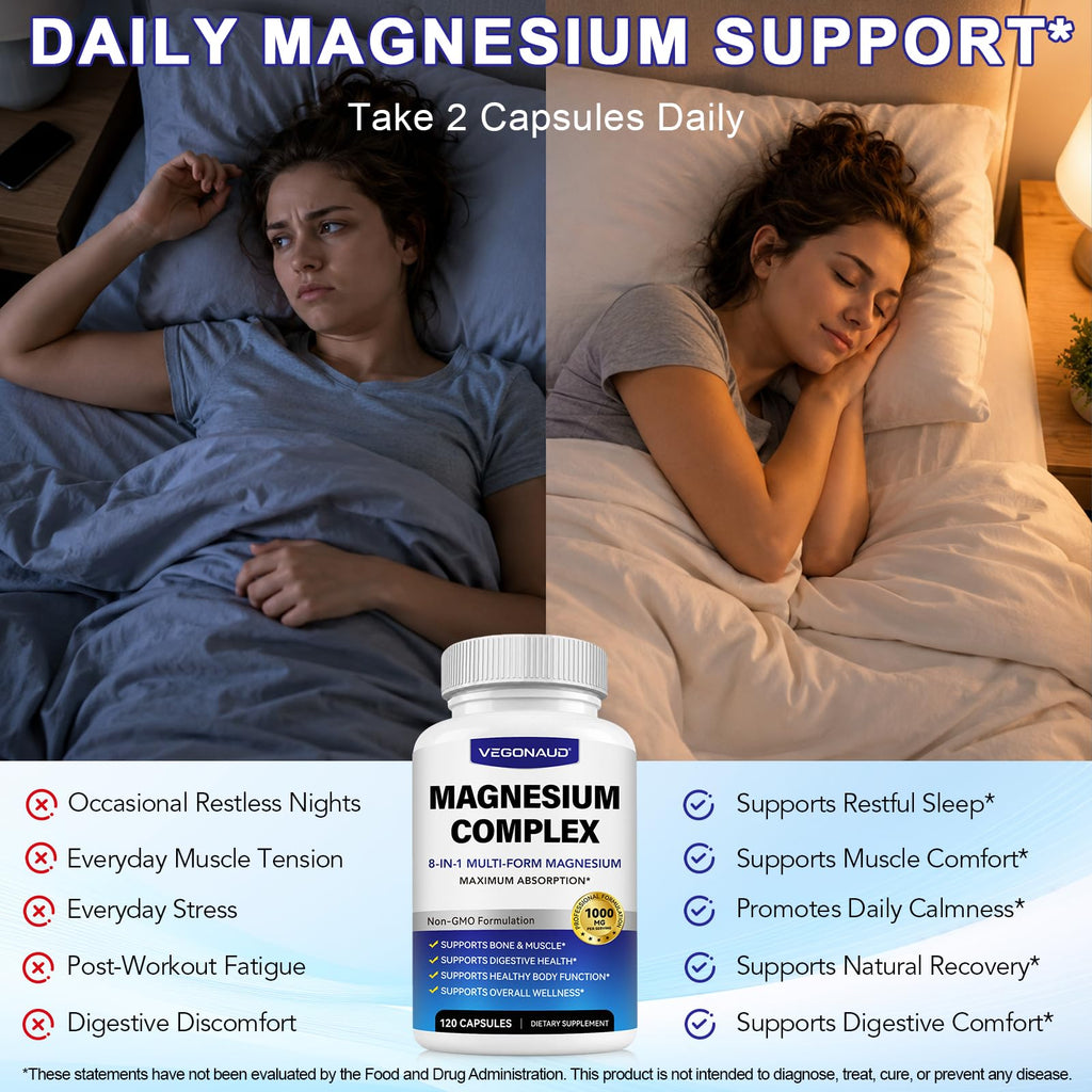 VEGONAUD magnesium for energy support
