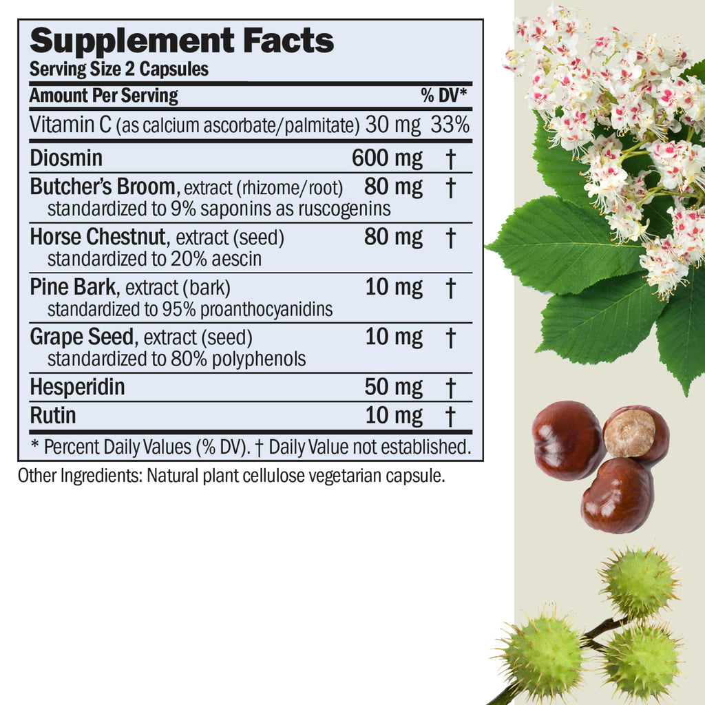 vein health support with vitamins