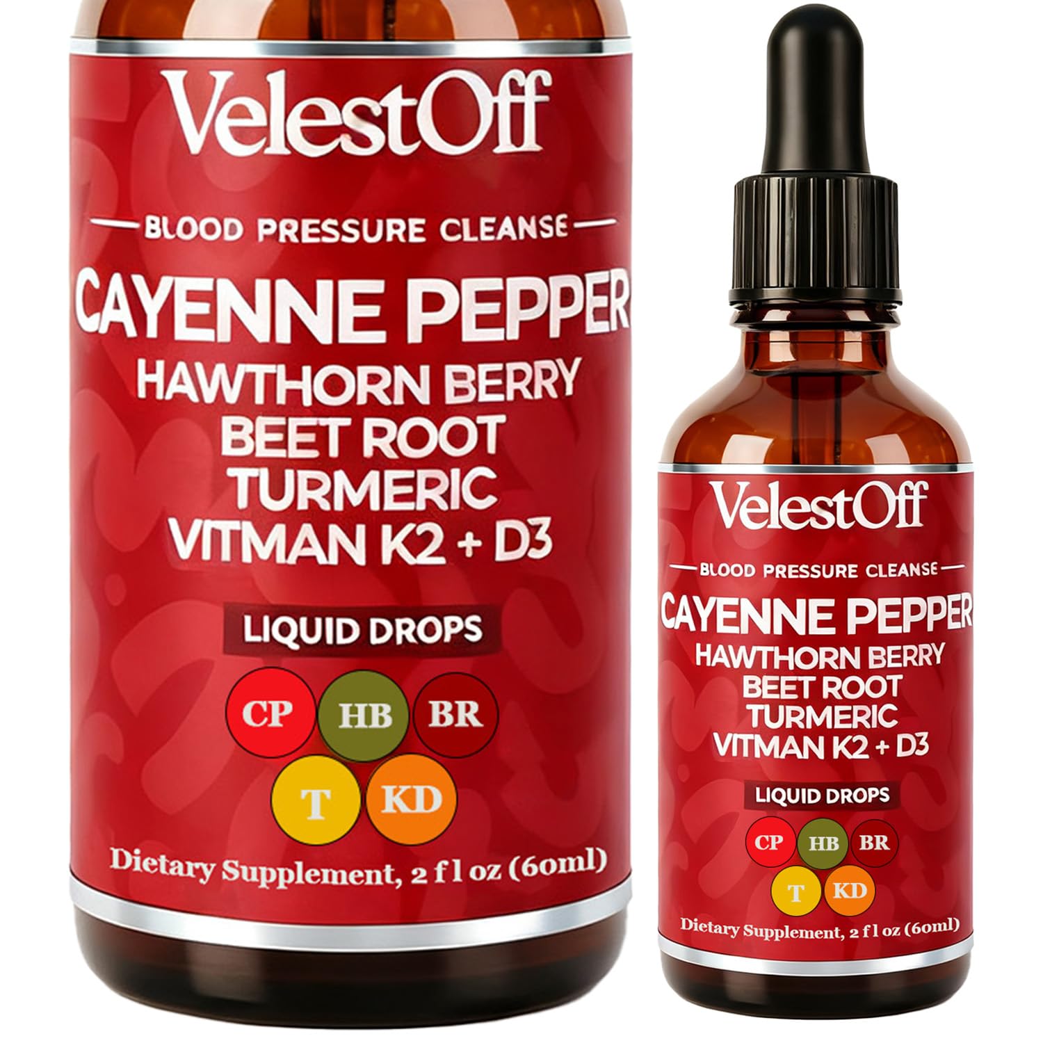 Velestoff cayenne pepper drops for cooking