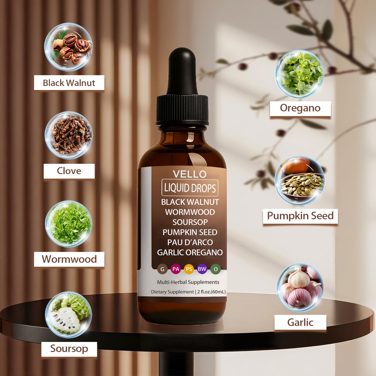 Vello wormwood detox solution