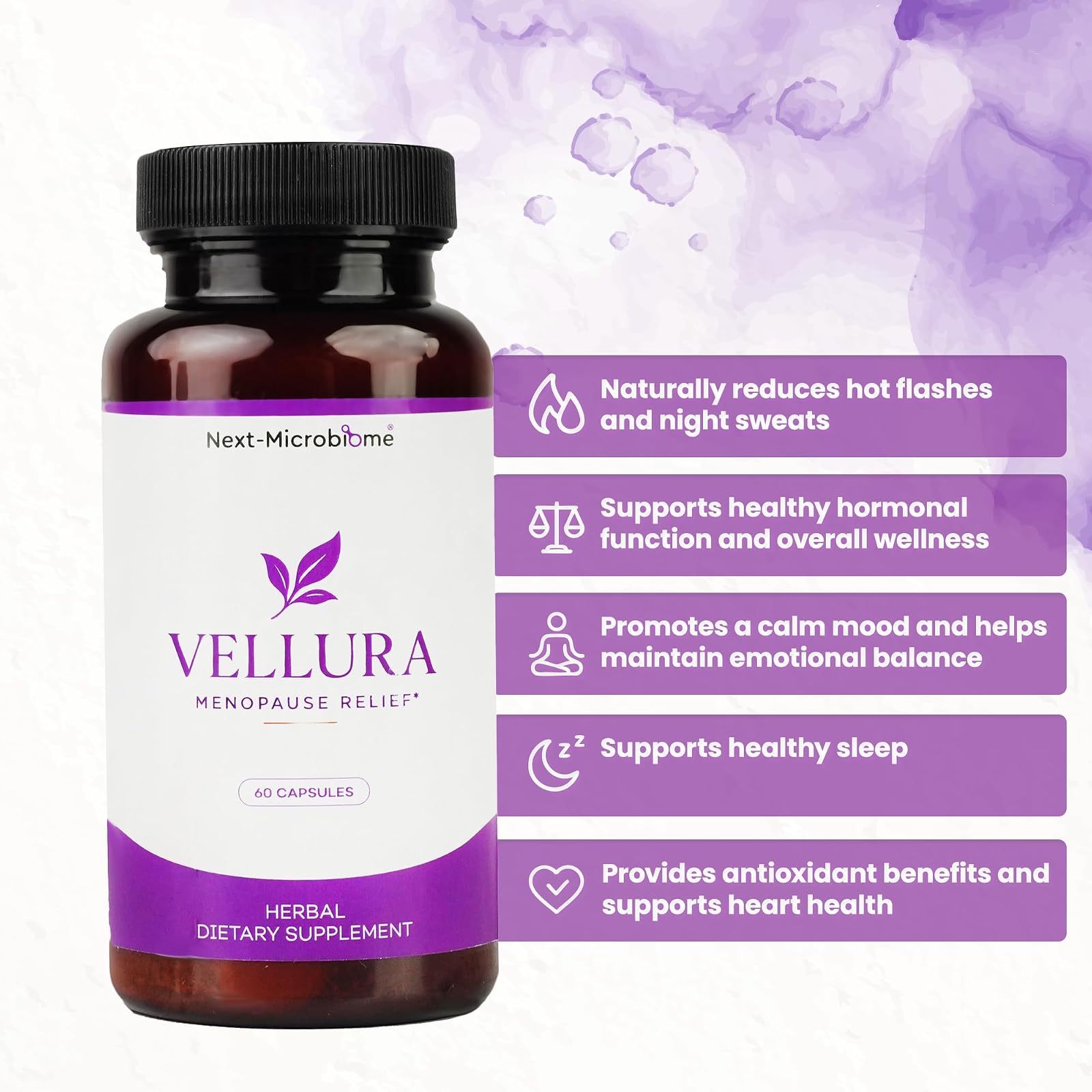 Vellura capsules for hormonal balance