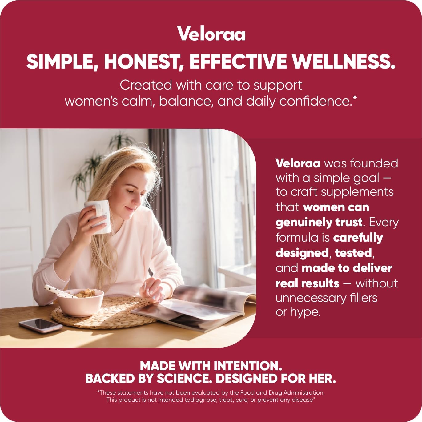 Veloraa Magnesium for stress relief