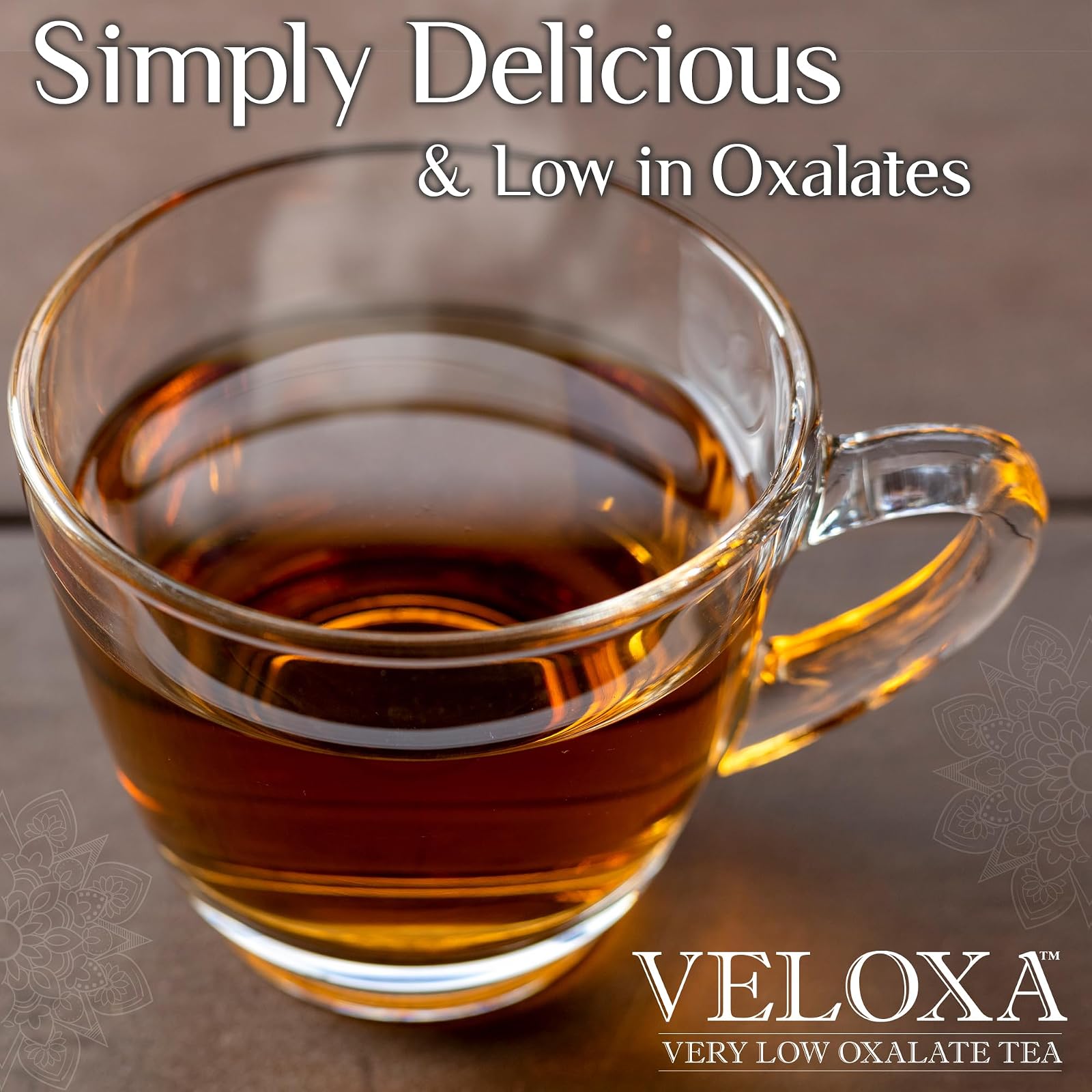 Veloxa tea for sensitive diets