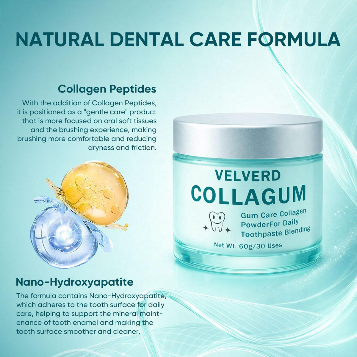 Velverdo collagen for healthy hair