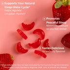 Vemax strawberry gummies for bedtime routine