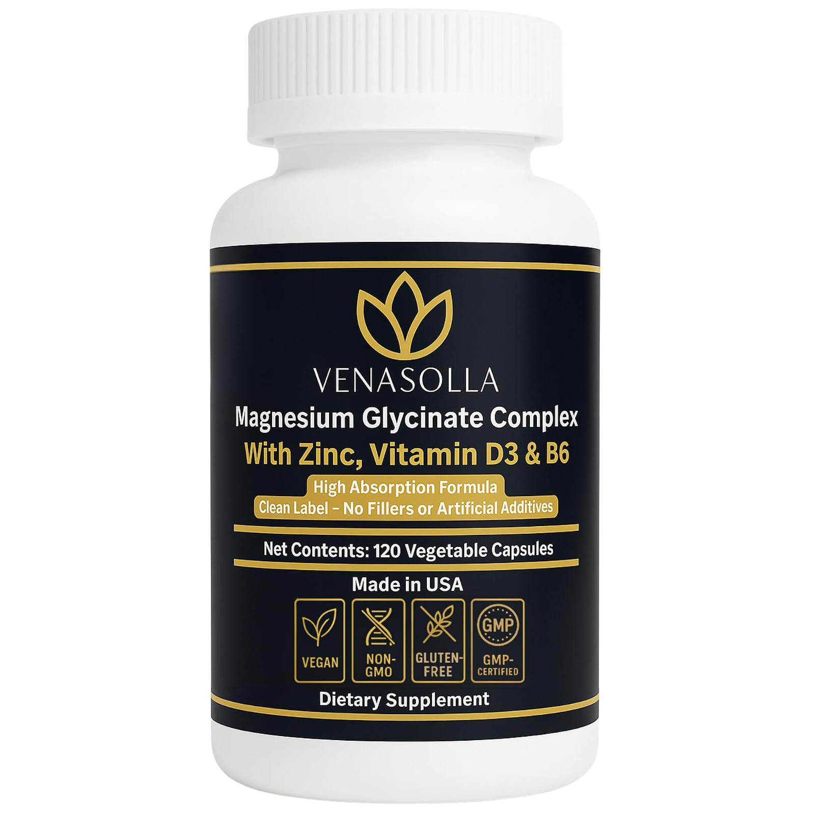 Venasolla magnesium glycinate capsules