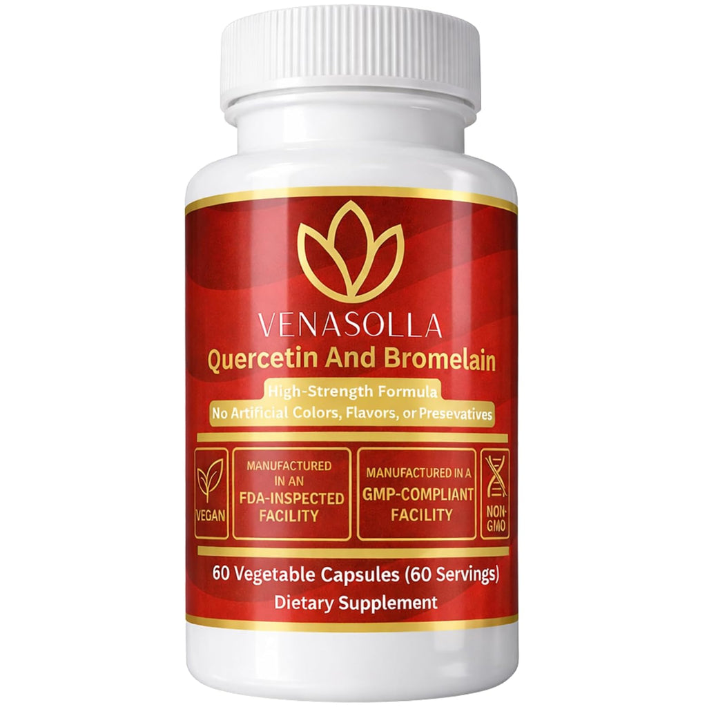 Venasolla Quercetin with Bromelain benefits
